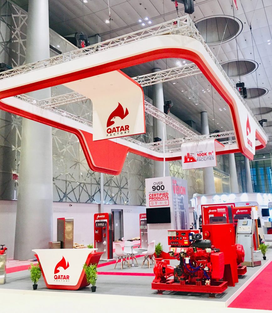 Qatar Factory Exhibition Stand - ME Visual
